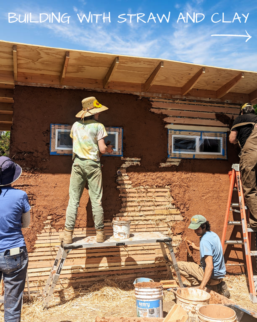 Building with straw and clay - Hubbell and Hubbell Architects